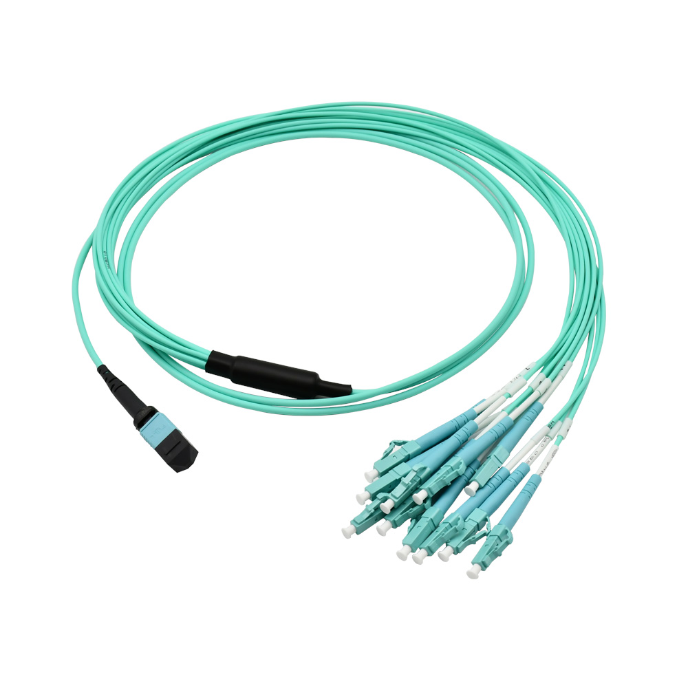 Fiber Optic Patch Cable|Fiber Optic Patchcord MPO-LC/UPC Female 12 ...