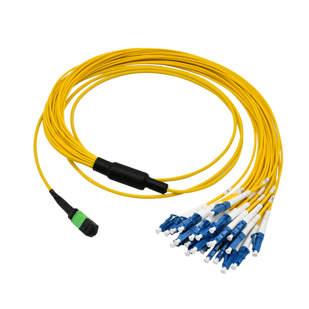FO Cable Patchcord 24C LC/UPC OS2 Type-B LSZH 15m Corning