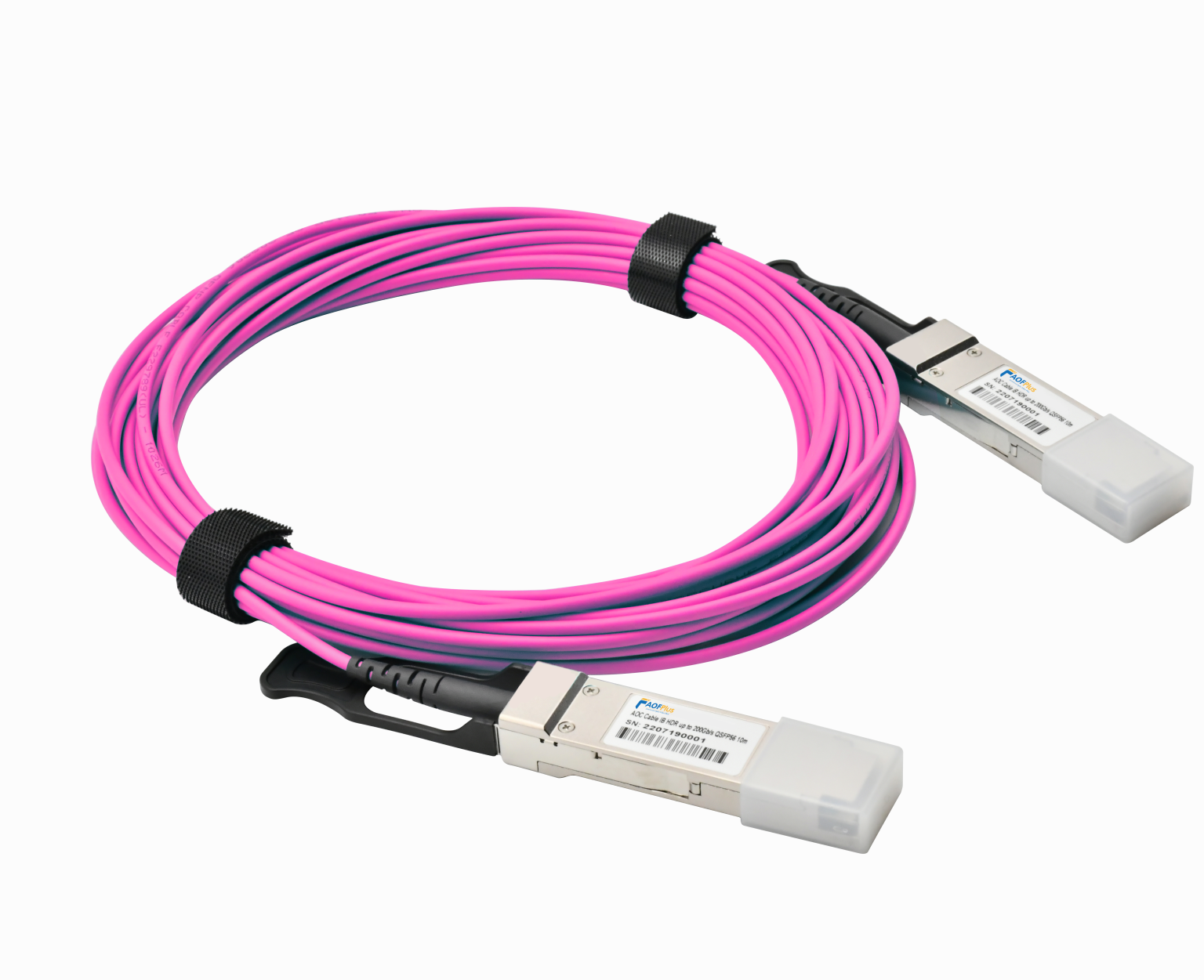 AOC Cable|Active Optical Breakout Cable Cisco Compatible 200G QSFP56 to ...